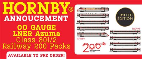 🚄 Hornby Announce Limited Edition Lner Azuma Rails