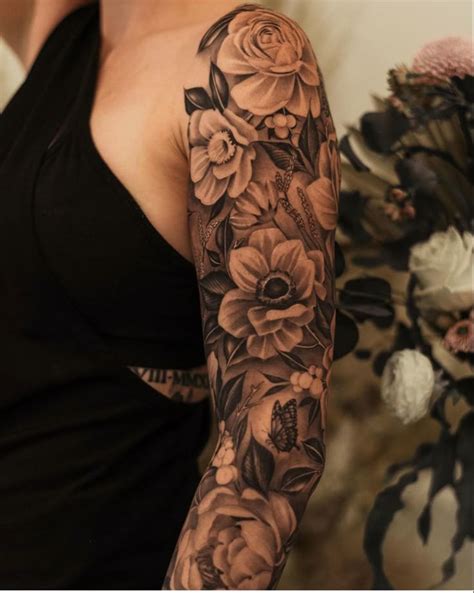 Pin By Ashley Thacker On Tattoos And Piercing Ideas ♥ Sleeve Tattoos