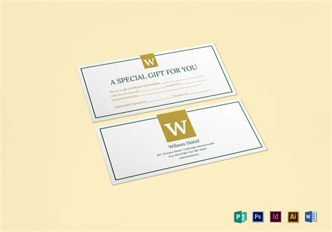 Hotel Voucher Sample Template