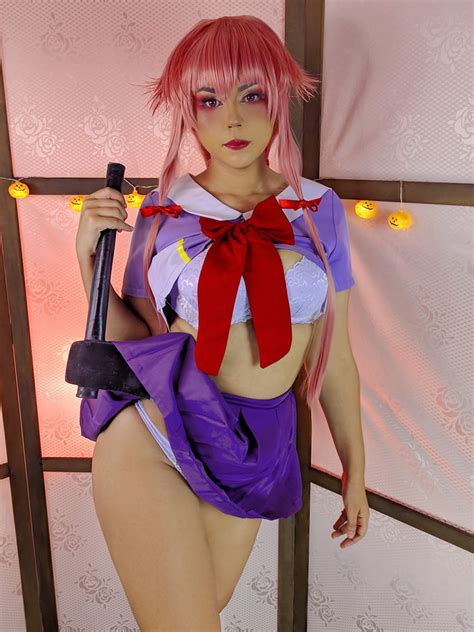 Yuno Gasai Cosplay 5 Pics Xhamster