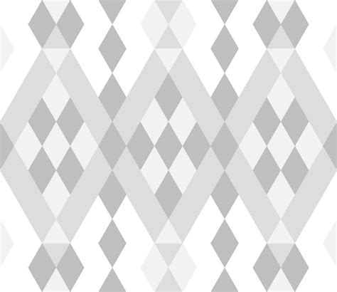 Ethnic Seamless Pattern With Rhombuses Triangles Geometric Shapes