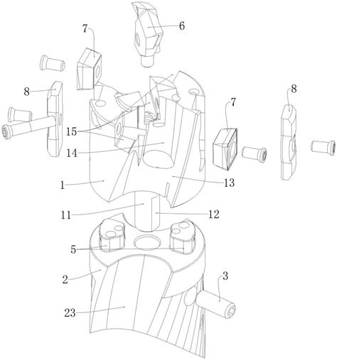 一种衔接结构及钻头的制作方法