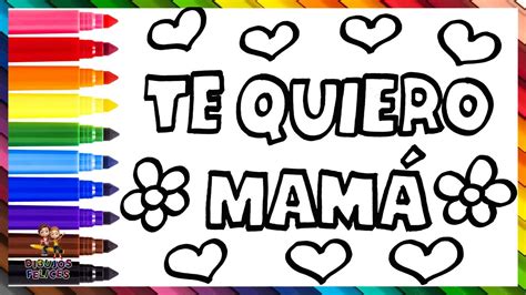 Te Amo Mama Letras Para Colorear Dibujo Para Imprimir Y Colorear De Porn Sex Picture