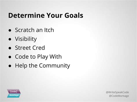 Write Speakcode Finding An Open Source Project Ppt