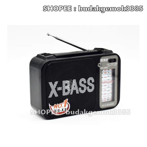 Built In Rechargeable Strong Fm Am Sw1 Sw2 4 Band Portable Radio Multiband Radio Receiver Rrs