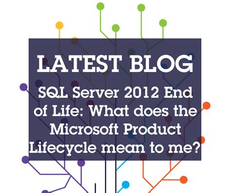 Sql Server 2012 End Of Life What Does The Microsoft Product Lifecycle Mean To Me