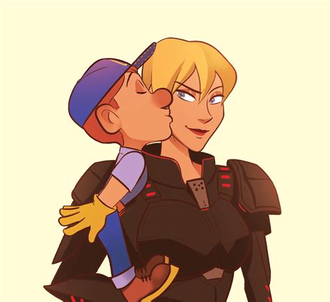 Sergeant Calhoun And Fix It Felix Kiss