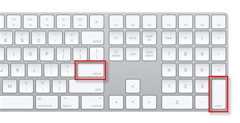 What S The Difference Between The Enter And Return Keys