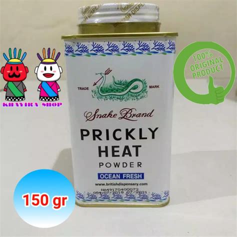 Jual Bedak Prickly Heat Ocean Fresh 150 Gr Bedak Ular Bedak Gatal