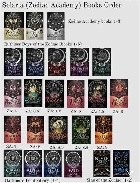 💫zodiac Academy💫 Main Group Hi Ive Just Started Reading This Series