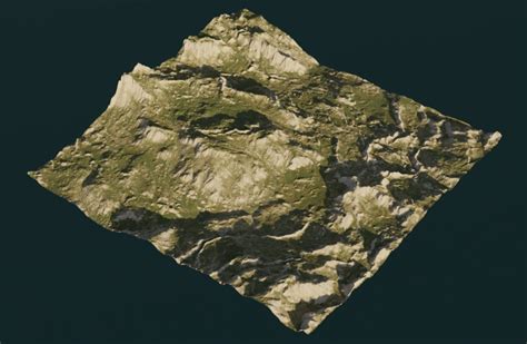 Chris J Mitchell Landscape Heightmap 16k Free Download