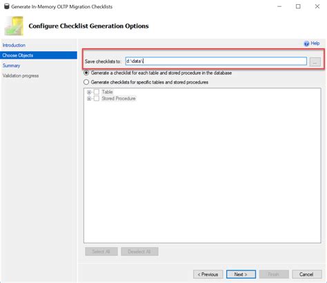 Sql Server Generating In Memory Oltp Migration Checklist Sql