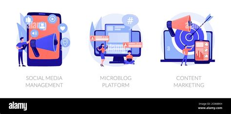 Smm Vector Concept Metaphors Stock Vector Image And Art Alamy