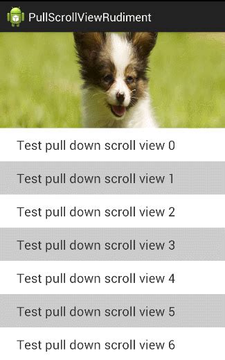 Pullscrollview Xml Csdn