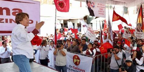 Elecciones 2023 Delfina Gómez promete corregir el desabasto de agua