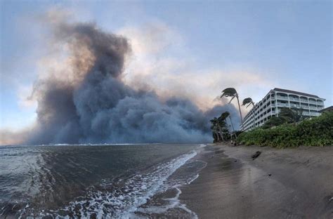 Six People Killed In Maui Wildfires As Survivors Flee Into Ocean Gma