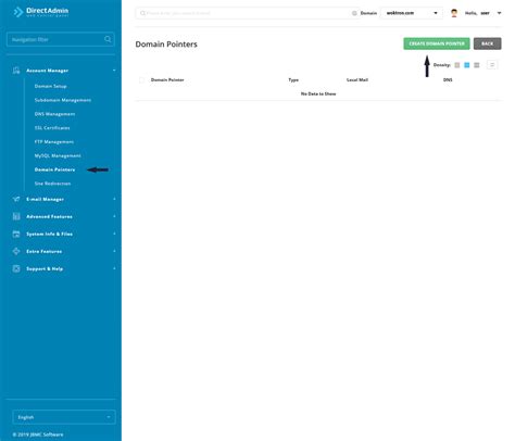 Domain Pointers In DirectAdmin Knowledgebase Woktron Ltd Company