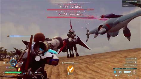 Paladius And Necromus Palworld Boss Fight Palworld Palworldgameplay