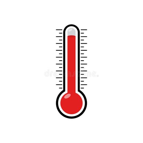 Celsius And Fahrenheit Metrology Thermometer Isolated On White