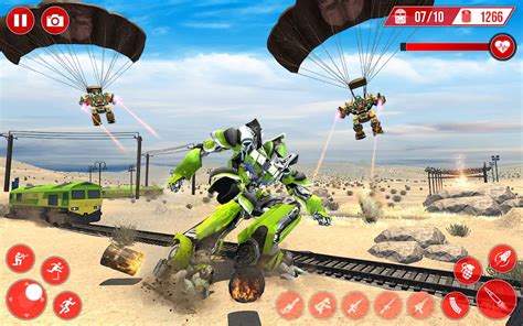 Train Robot Car Transformation Para Android Descargar