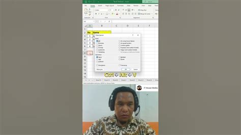 ⭕ trik merubah data kolom menjadi data baris atau sebaliknya di excel
