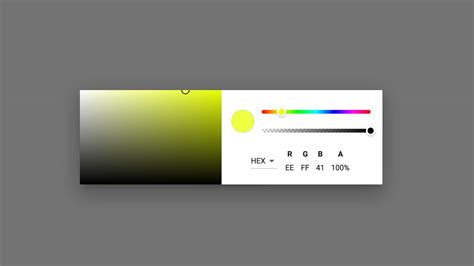 A Hsvhsl Color Picker Inspired By Chrome Devtools And Material Color