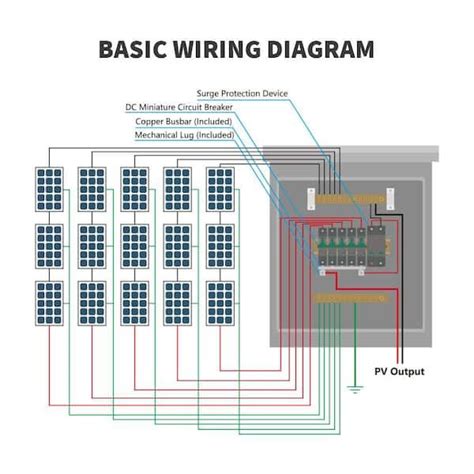 Pv Combiner Box Schematic