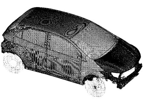 Fe Model Of The Vehicle Subsystems And Structures Approximately