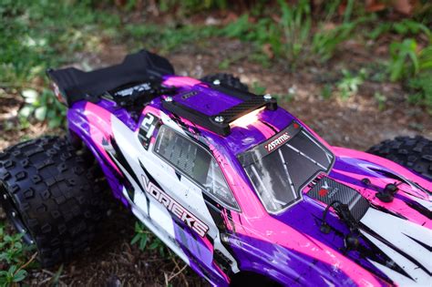 Light Kit For Arrma Vorteks 3s Double Roof Light Bar White And Red Car