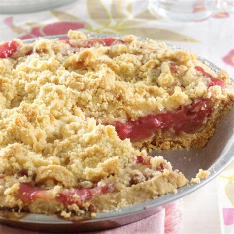 Rhubarb Crumble Pie Artofit