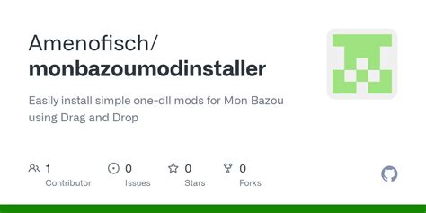 Github Amenofischmonbazoumodinstaller Easily Install Simple One Dll