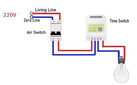 Wiring Diagram For Timer Switch Wiring Diagram