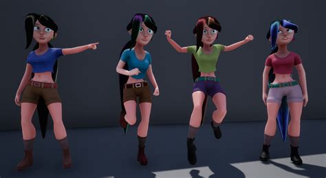 Adventure Girl — Polycount