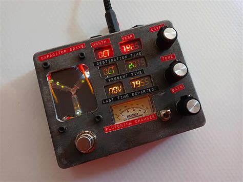 Spurr Audio Fuzz Capacitor Flux Capacitor Inspired Muff Green Reverb