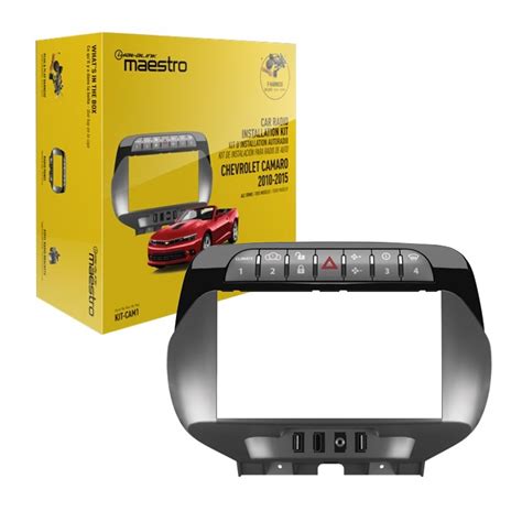 iDatalink KIT-CAM1 CAM1 Dash Kit and T-harness for 2010-2015 Chevrolet ...