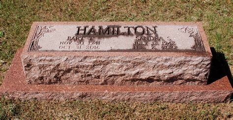 Bartlett T Bart Hamilton Find A Grave Memorial