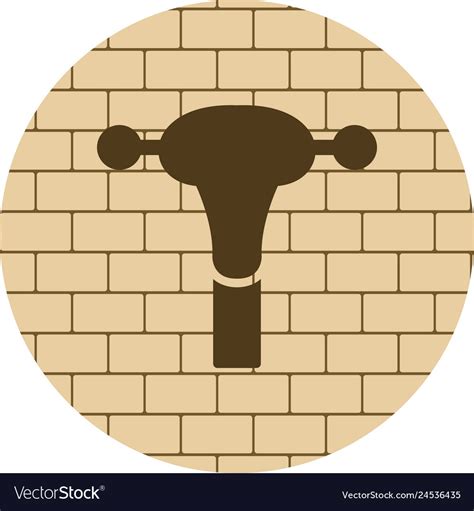 Uterus Icon Royalty Free Vector Image Vectorstock