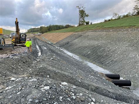 Stormwater Ditch Lined With Rcr®