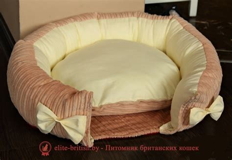 Лежанки для котов своими руками. Выкройки. Питомник Elite British