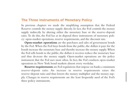 The Three Instruments Of Monetary Policy MACRO ECONOMICS Studocu