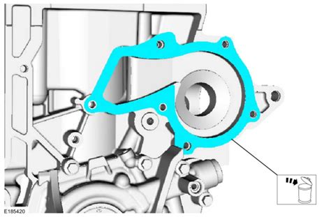 Ford Fusion Coolant Pump Removal And Installation Engine Cooling
