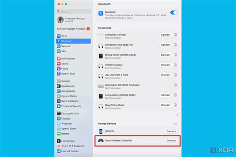 how to connect an xbox controller to mac