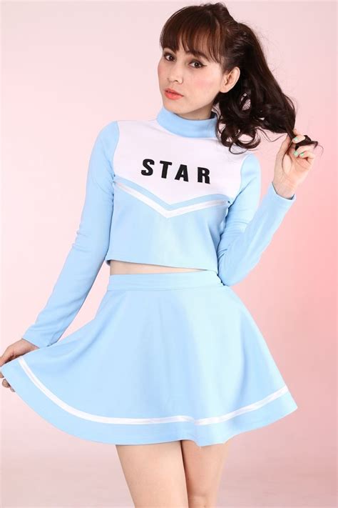Image Of Made To Order Team Star Cheerleading Set Cheerleading