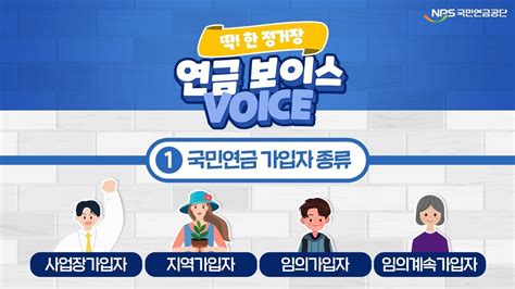 딱 한 정거장 연금보이스 Ep1 나는 사업장가입자 지역가입자 알쏭달쏭한 국민연금 가입자 종류 파헤치기 Youtube