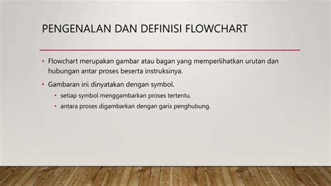 Pertemuan 4 Bagan Alir Flow Chart Diagram Ppt