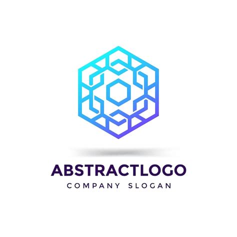 Premium Vector Abstract Hexagonal Technology Logo Icon Symbol