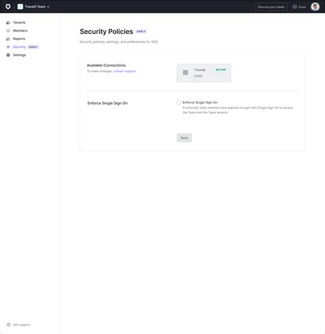 Configure Security Policies