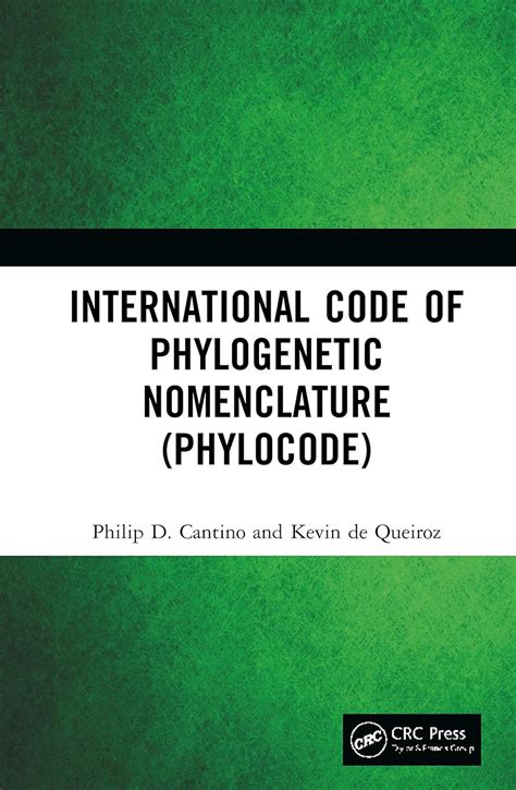 International Code Of Phylogenetic Nomenclature Phylocode