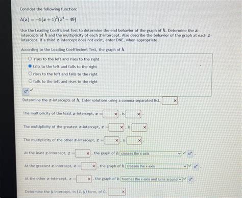 solved consider the following function h x −5 x 1 2 x2−49