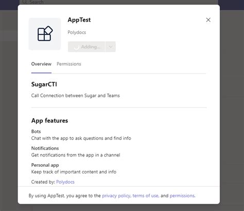 Ms Teams Set Up Call Bot Issues With Manifestjson · Issue 5856